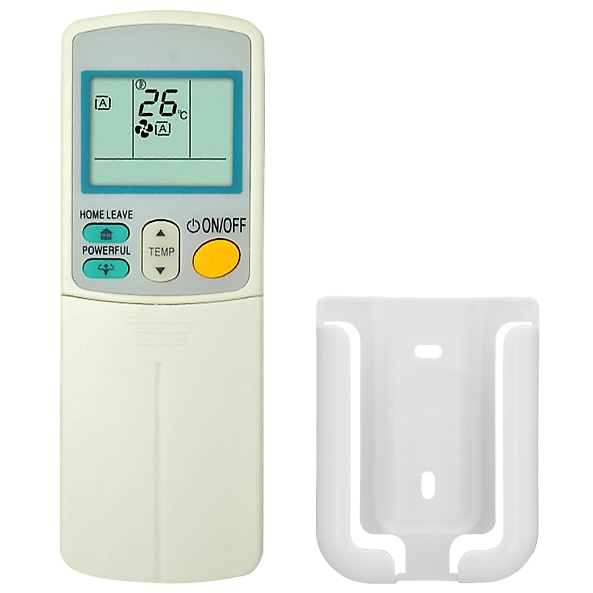 Replacement Remote Control for Daikin CDKD60CVM CDKD25CVMA CDKD35CVMA CDKD50CVMA CDKD60CVMA CDXD25CVMA CDXD35CVMA CDXD50CVMA Non-Inverter AC Air Conditioner