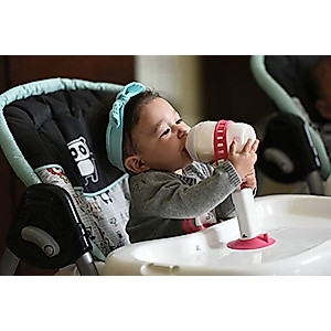 Babaste Baby Bottle Holder | Hands-Free Feeding That Improves Hand Eye Coordination, and Motor Skills | Keep Bottles Secure & Off The Floor | Color: Gray