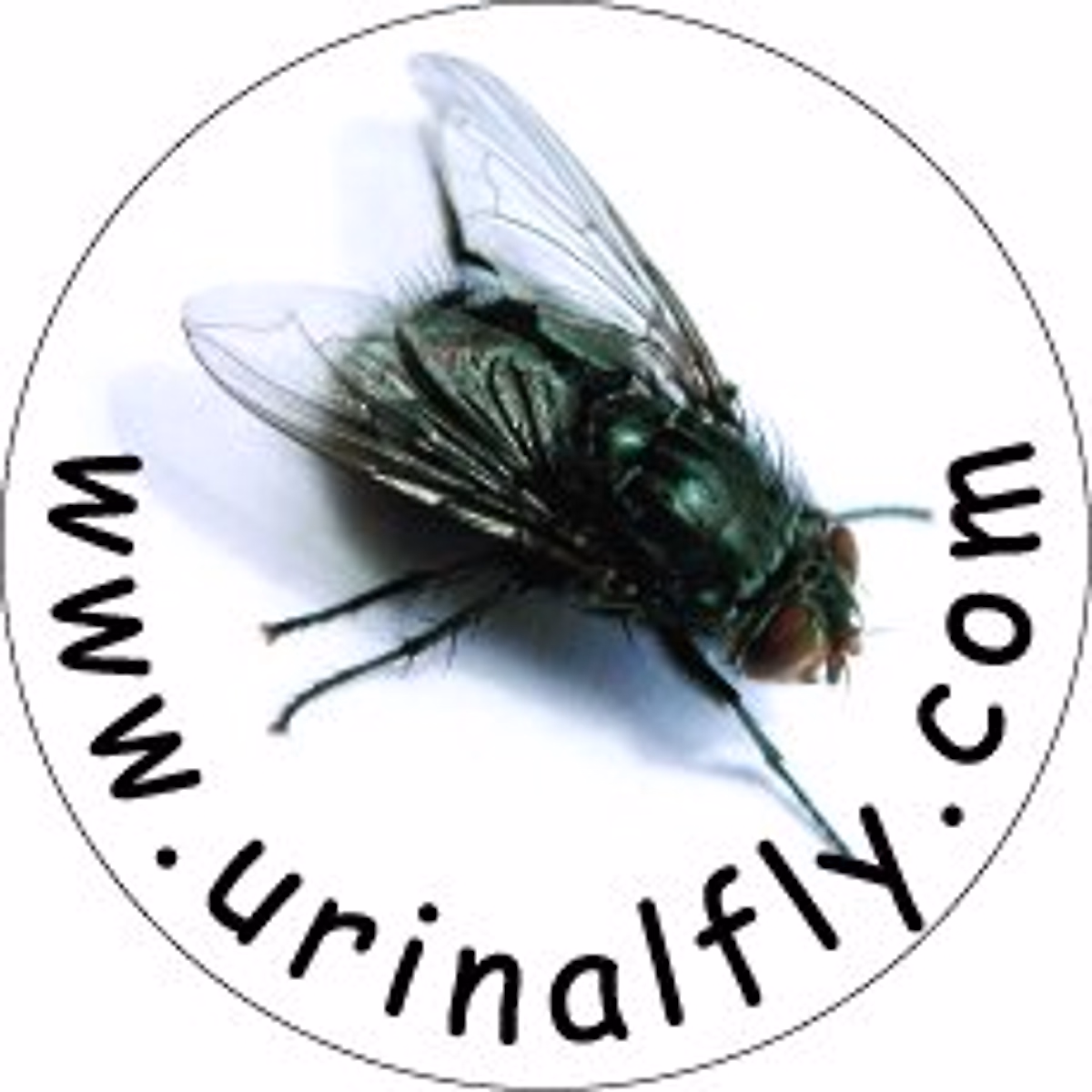 Urinal Fly Toilet Stickers, 12 Packs, Grey Target, 80% Cleaner Bathrooms in Minutes!
