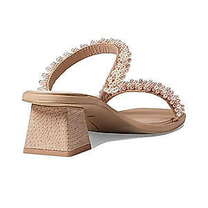 Dolce Vita Women's River Low, SCULPTURAL Heel, Blush Multi Pearls, 9.5