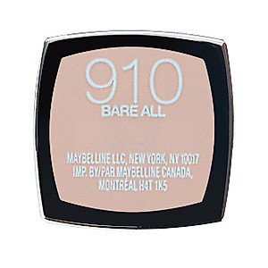 Maybelline New York Color Sensational Nude Lipstick Satin Lipstick, Bare All, 0.15 Ounce (Pack of 1)
