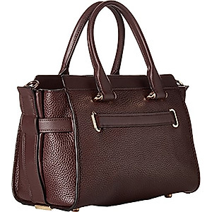 COACH Coach Swagger Carryall 27 In Pebble Leather Li/Oxblood One Size