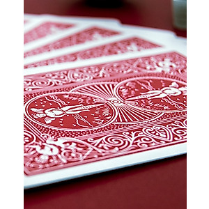 4 Decks Bicycle Rider Back Standard Poker Playing Cards Black & Red
