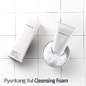 PYUNKANG YUL Cleansing Foam - Korean Facial Wash for All Skin Types - Zero-irritation Face Washer extracted from Coconut - Moisturized Skin & Creating Moisture Barrier after Cleansing - 5.1 Fl. Oz
