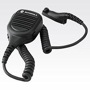 Motorola Solutions OEM PMMN4062 PMMN4062AL Remote Speaker Microphone Emergency Button Intrinsically Safe Noise Cancelling IMPRES Audio Microphone 3.5mm Ear Jack