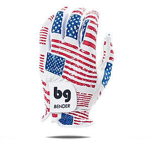 BG Bender Golf Glove | Wear On Left | (USA, Mens ML)