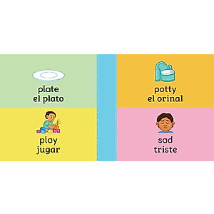 100 First Words for Toddlers: English-Spanish Bilingual: 100 primeras palabras para niños pequeños: Inglés - Español Bilingüe