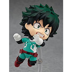 Good Smile Company My Hero Academia: Deku izuku midoriya Smash - Nendoroid Action Figure, Multicolor