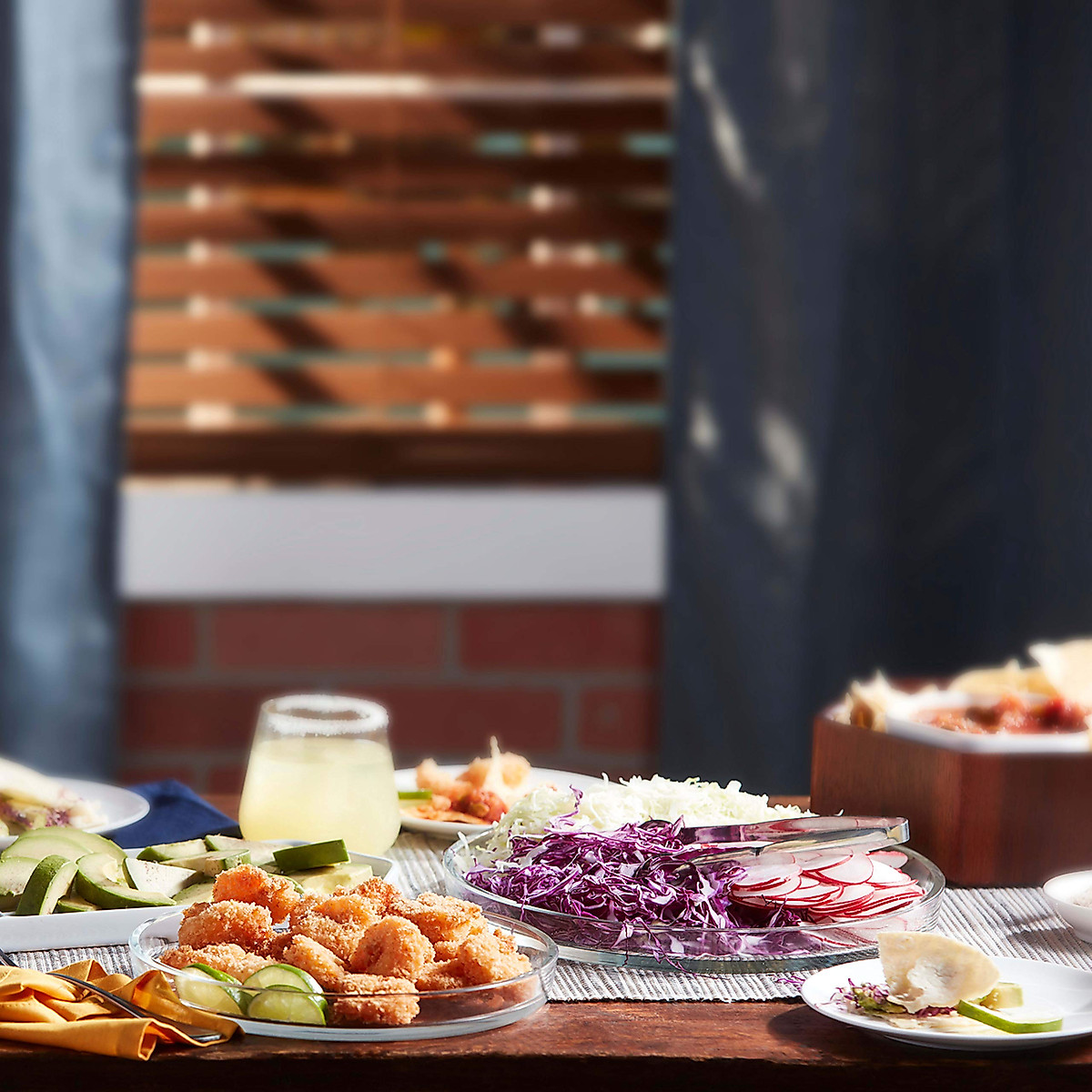 Libbey Urban Story 3-Piece Multi-Size Nesting Glass Tray Set, 8.6-inch, 10.6-inch, 12.5-inch