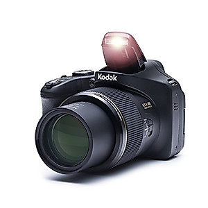 Kodak Pixpro Astro Zoom AZ651 20 MP Digital Camera with 65X Opitcal Zoom, 1080p Video Recording and 3-inch LCD Screen (Black)