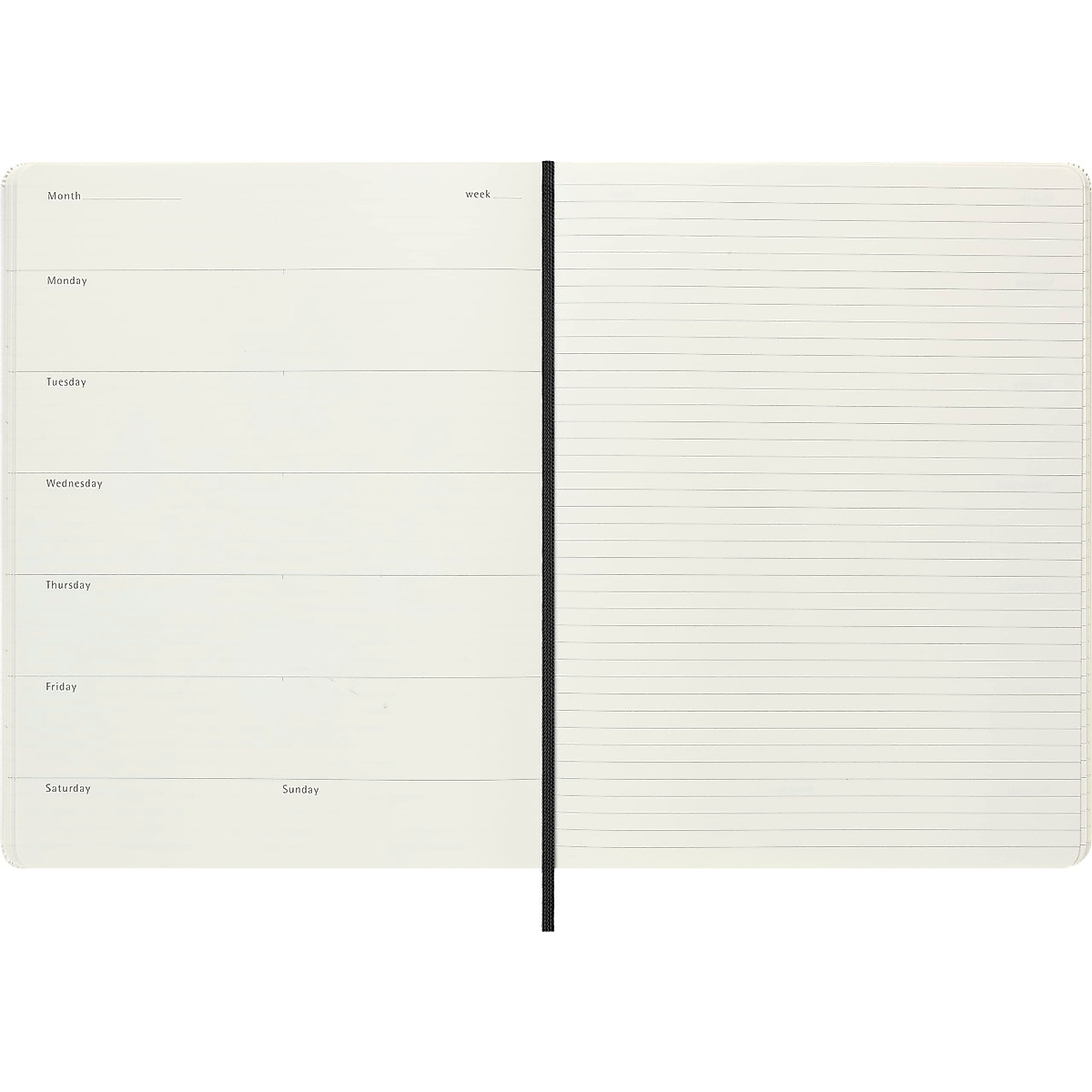 Moleskine Limited Edition Undated Planner Petrantoni, 12M, Extra Large, Hard Cover (7.5 x 10)
