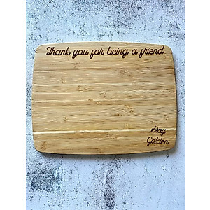 11" x 14" Golden Girls Cutting Board, Bamboo Cutting Board, Stay Golden, Custom Cutting Board, Engraved Cutting Board, Funny Cutting Board, Gift Idea
