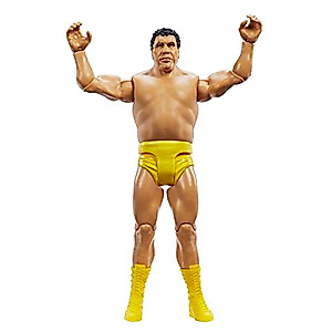 Mattel WWE WrestleMania Andre the Giant Action Figure , Collectible with 10 Points Articulation & Life-like Detail, 6-inch