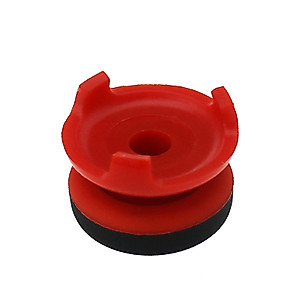 2pcs Division Thumb Grips Analog Sticks Extender Compatible with PS4 360 Controller Red