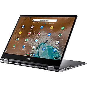 Acer Chromebook Spin 713 2-in-1 13.5in 2K LED Touch Screen Intel i5-10210U up to 4.2GHz 8GB Memory 128GB SSD Backlit Keyboard Steel Gray (Renewed)