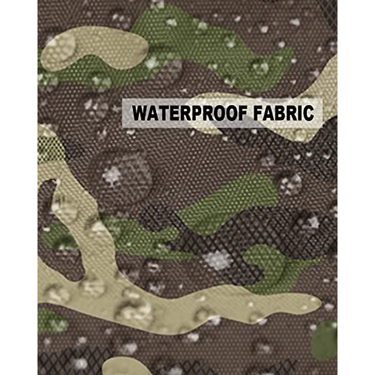 Meet 1998 Throw Pillow Covers 20x12 - Set of 2 Waterproof Pillow Cushion Cases,Army Green Desert Camo Pillowcases Decorative Outdoor Pillow Cover for Sofa Couch Bedroom