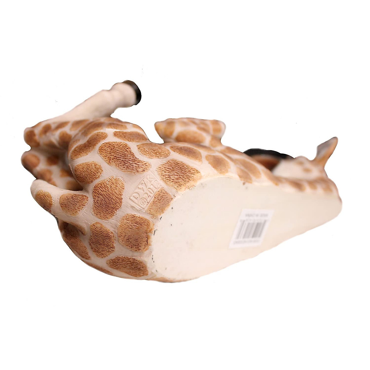 DWK Tall Drink Giraffe Decorative Table Top Wine Bottle Holder | Home Bar Decor | Wine Accessories for a Wine Bar | Kitchen Organization | Great Gifts for Her - 13.5"