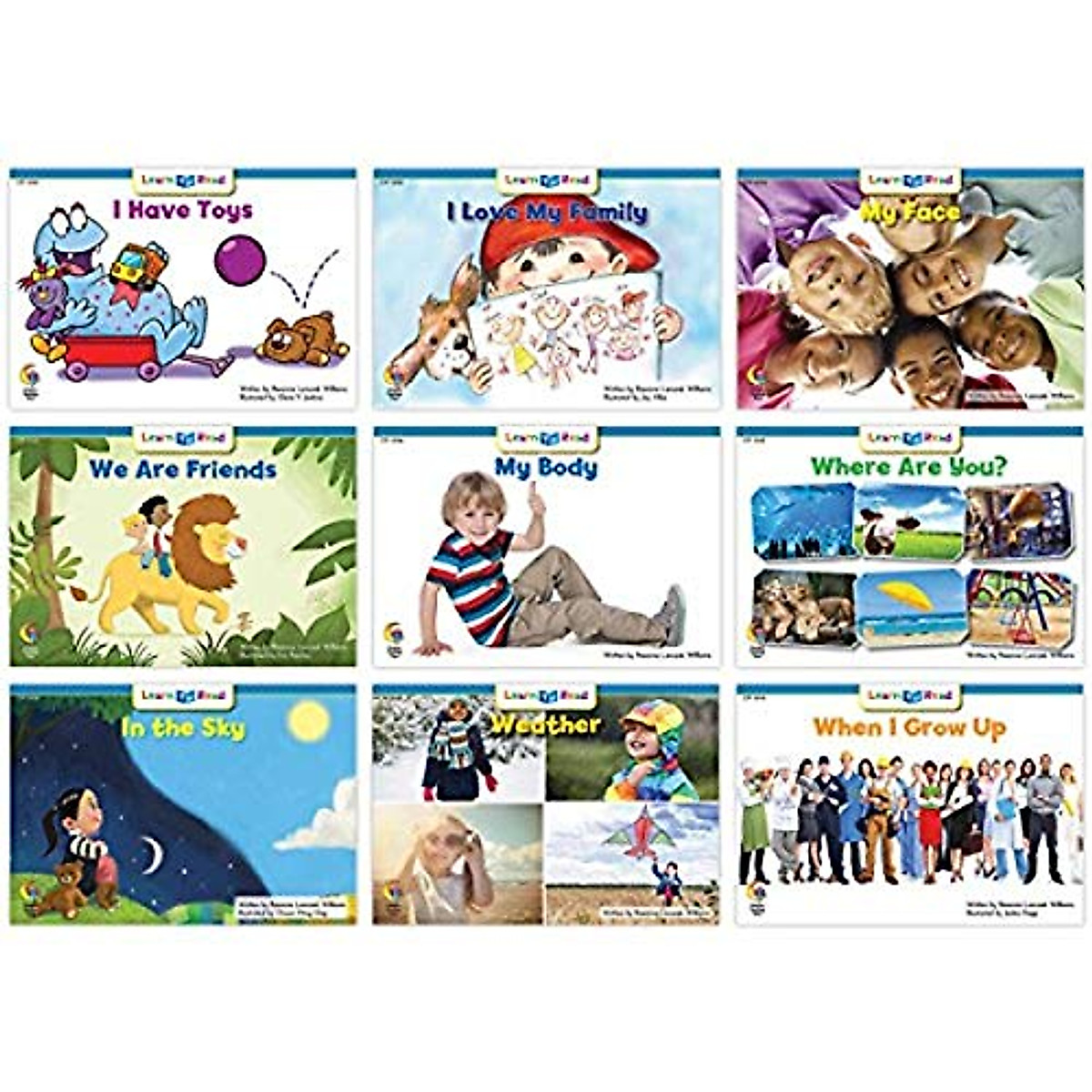 Creative Teaching Learn to Read Variety Pack 1 Guided Reading Level A-B (Phonics Skills, Sight Words, Vocabulary Words, Literary Concepts)
