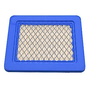 SYSKANT 491588S 491588 399959 Air Filter for B&S 625e 675ex 725ex Troy-Bilt TB110 TB230 TB210 3.5-6.75 Gross HP Push Lawn Mower Pre Filter Fuel Filter Spark Plug