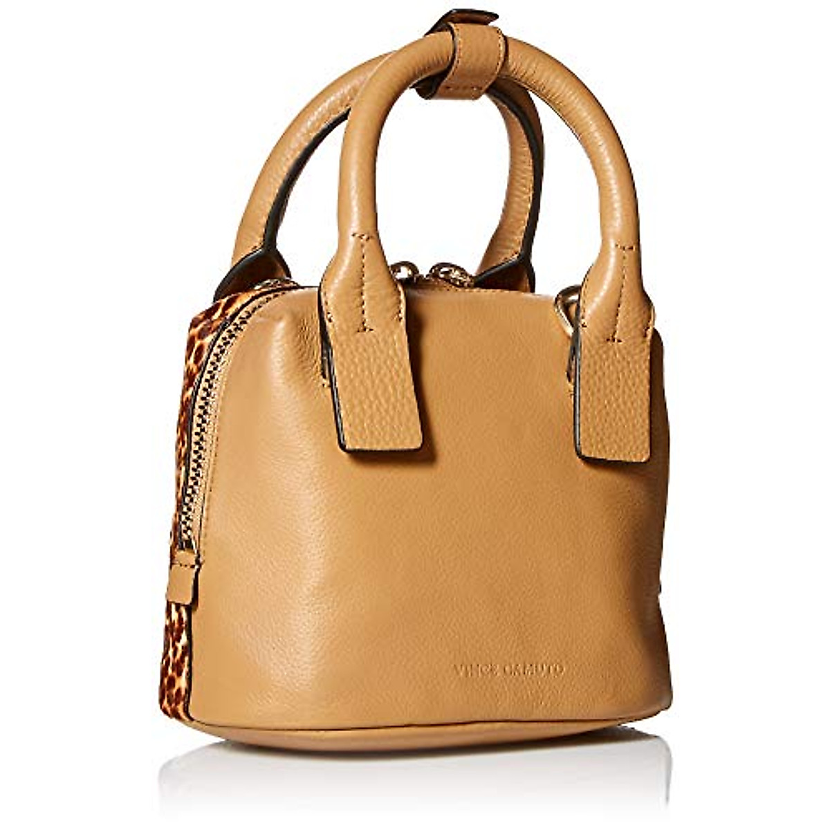 Vince Camuto Kimi Small Satchel, Natural LEOP