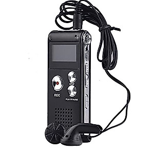 Paranormal Ghost Hunting Equipment Digital EVP Voice Activated Recorder USB US 8GB (Wine Red)