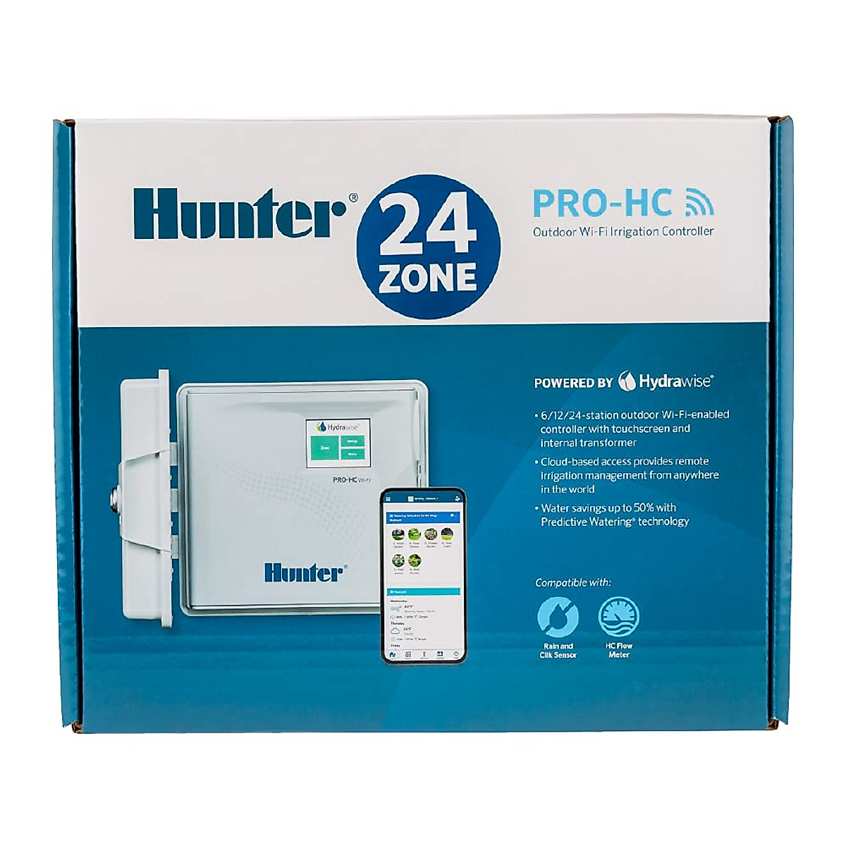 Hydrawise Pro-HC 24-Station Outdoor Wi-Fi Irrigation Controller