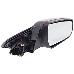 Kool-Vue Mirror Compatible with 2013-2015 Chevrolet Malibu & 2016 Malibu Limited Passenger Side Textured Black, Power Glass