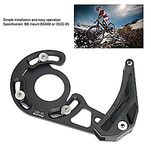 Raguso Mount Bike Chain Guard, Direct Mount Chain Guide 7075 Aluminum Alloy for Road Bike