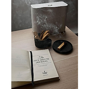 Bursera Vulcan Ceramic Bowl, Tree Planted with Every Order, Smudging Burn Bowl for Sage, Palo Santo Wood, Form for Candles, Candle Container, Smudge, Decorative Incense Burner