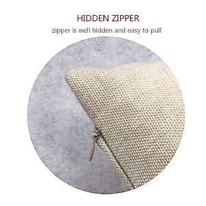 Redland Art Cute Pet German Shepherd Dog Throw Pillow Covers Linen Sofa Decorative Cushion Cases for Home Decor 18×18 Inch