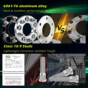 Customadeonly 5x135 Wheel Spacers Hubcentric (4pcs 87mm Bore 2.0" Thick) Compatible for 2001-2003 F-150 2000-2002 Expedition 2000-2002 Lincoln Navigator with 14x2.0 Studs