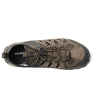 Merrell Accentor 3 LTR Sieve Sneakers for Men Offers Waterproof Leather, EVA Foam Insole, and Protective Rubber Toe Cap. Boulder 9.5 M