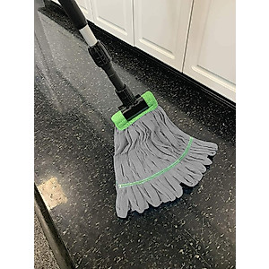 Gray Microfiber Pro Wet Mop Kit: Unrivaled Performance and Durability