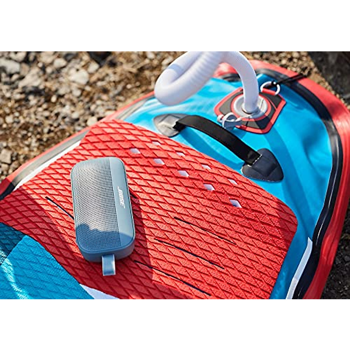 Bose SoundLink Flex Bluetooth Portable Speaker, Wireless Waterproof Speaker for Outdoor Travel - Stone Blue