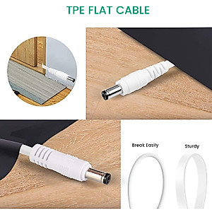 Extension Power Cord Replacement for Dot 4th Gen or 3rd Generation, Show 5, Alexa Spot - Charger Extension Cable, 10ft Long