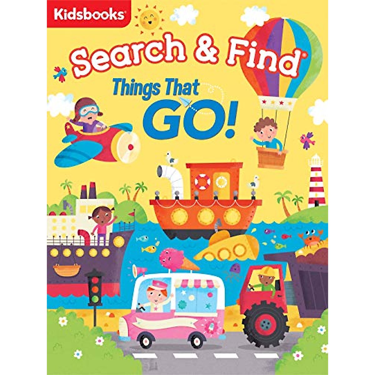My First Search & Find: Things That Go!-A Perfect, Fun-Filled Way to Introduce Children to Vehicles and What they Do (My First Search & Find)