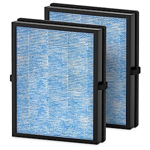 MK04 MG04JH Replacement Filters - Compatible with MK04 MG04JH Air Purifier MK-04 H13 True HEPA Filter, Part No. MK04LX, 2 Pack
