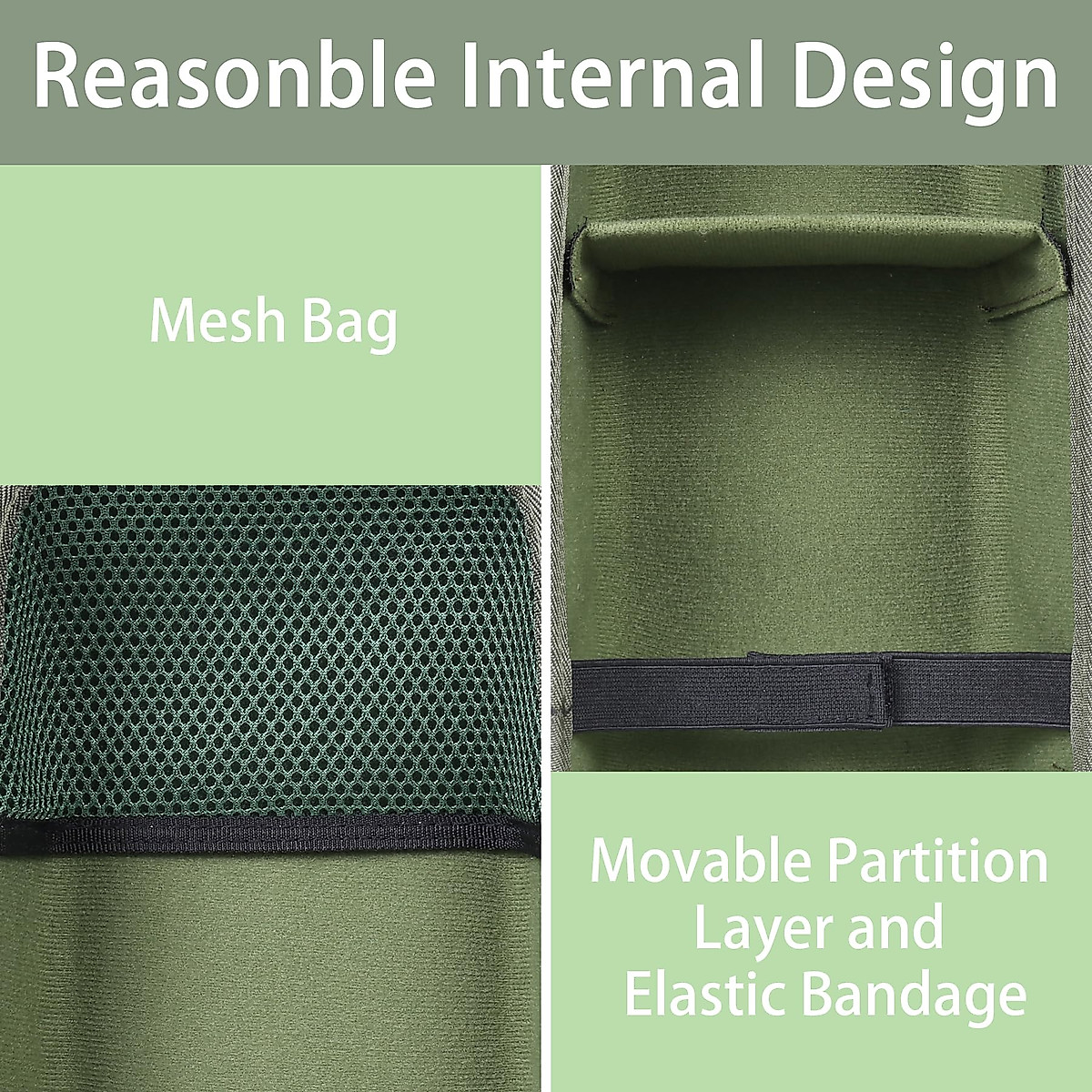 co2CREA Hard Case Compatible with Anker PowerCore Reserve 192Wh Power Bank 60,000mAh LiFePO4 Portable Charger 60W Portable Power, Green Case