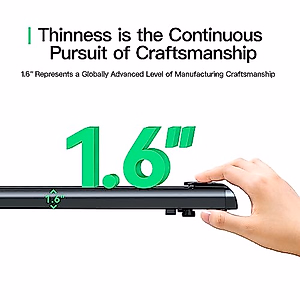 UMAY Walking Pad, Lightweight Small Under Desk Treadmill - Only 40 LBS, Portable Mini Treadmill for Home Office, Compact Walking Treadmill with Remote & APP Control