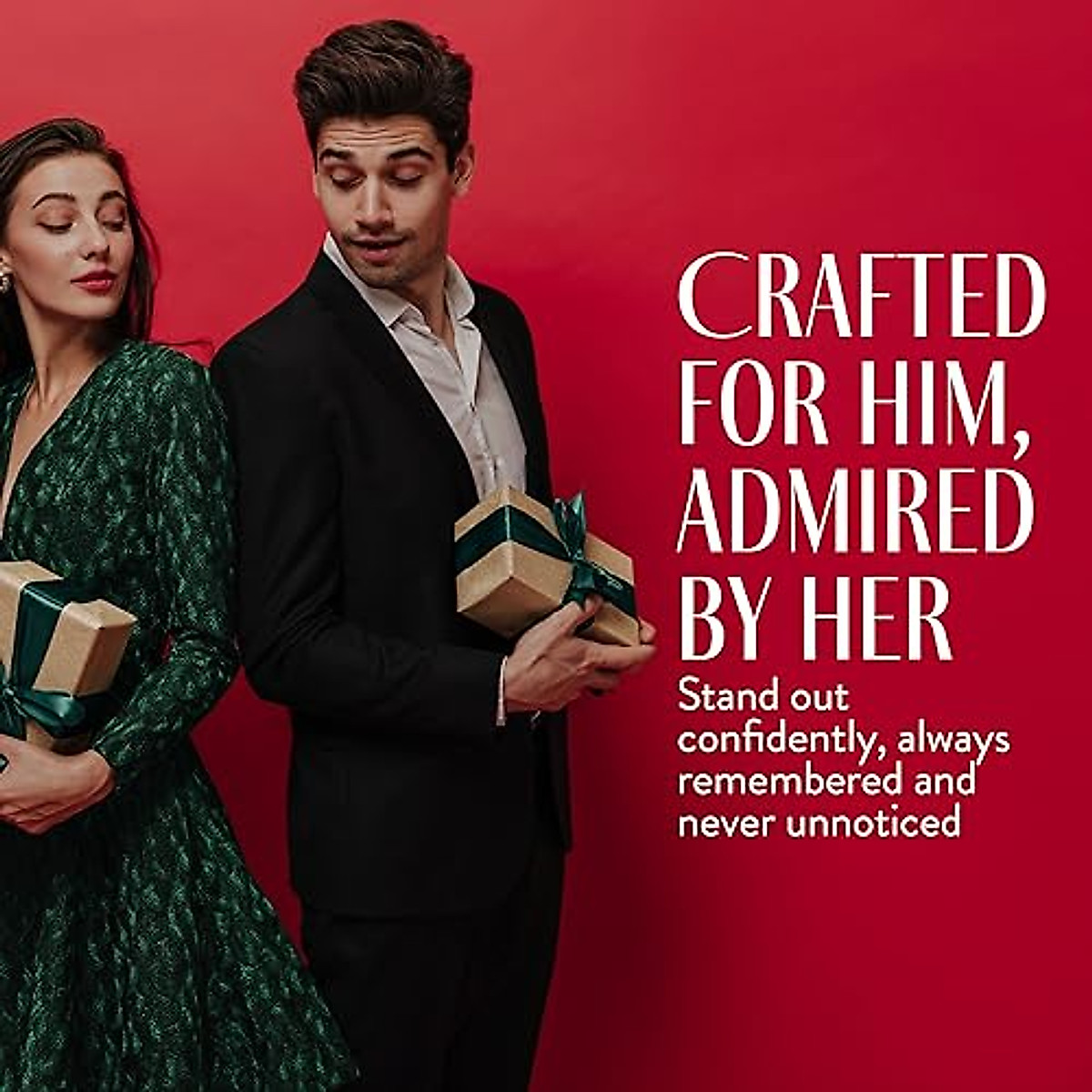 AHUJA Rouge Fusion Unisex Eau De Parfum 3.4 fl oz - Vanilla Perfume W/Bold Citrus Scents & Allure Of Roses, Geraniums, & Pine - Sophisticated Scents