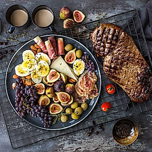 SCDGRW Pack of 5 Cooling Rack, 10” x 16” Wire Rack Baking Rack, Oven Cooking Rack, Heavy Duty Baking Rack For Oven Cooking,Fit Half Sheet Panf, Roasting, Cooking, Drying