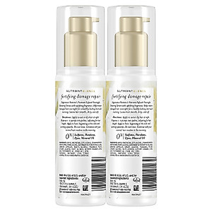 Pantene Hair Serum and Leave In Conditioner 3.2 fl oz Twin Pack