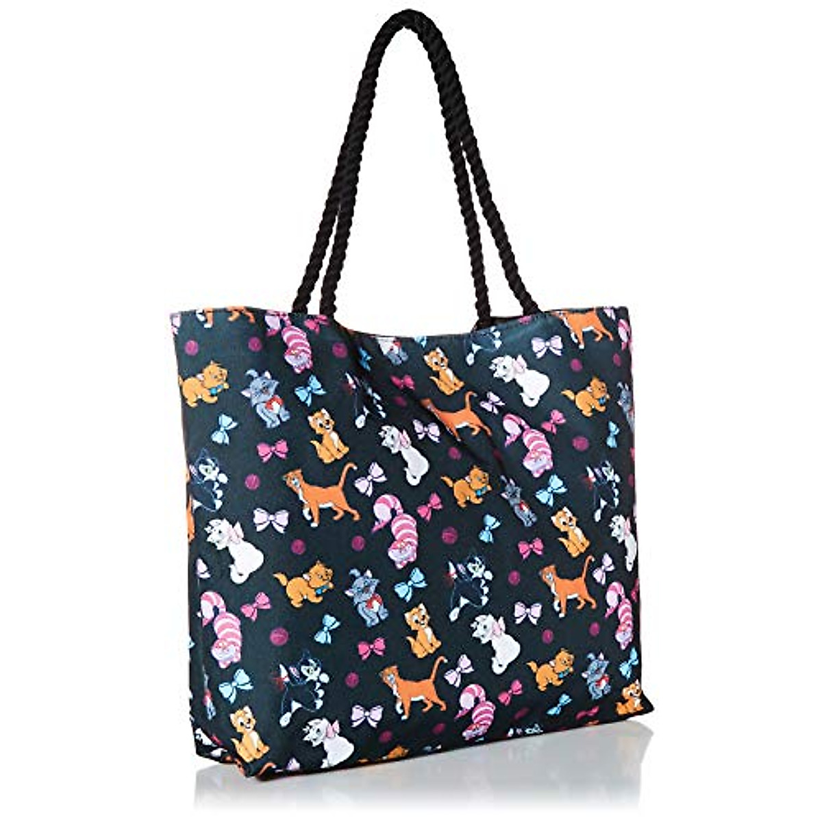 Disney Tote Travel Bag Cats Print: Figaro Cheshire Oliver & Co Marie Aristocats