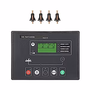 Generator Control Panel, DSE5110 Deep Sea Electronic Generator Controller Module Control Panel With 132 x 64 Pixel LCD Display, IP65 Protection Generator Sensing for Electronic Components