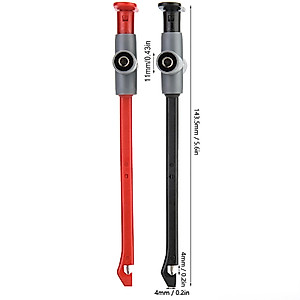 Puncture Probe Wire Piercing Test Clip 2PCS P5010 Automotive Test Cable Kit Auto Car Repairing Multimeter Testing Tool