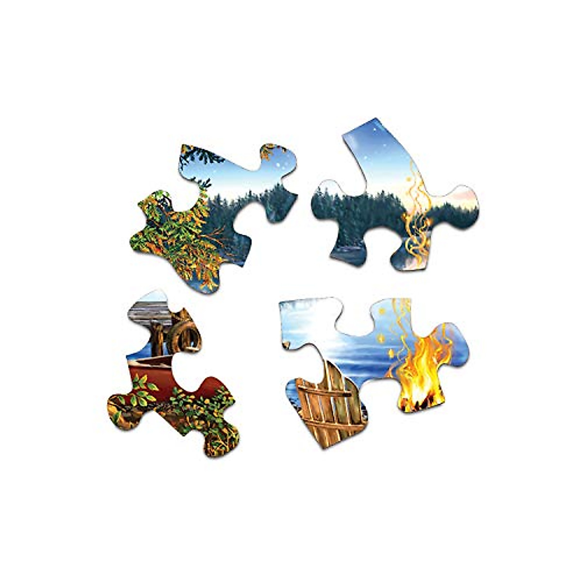 Springbok Majestic 500 Piece Wood Jigsaw Puzzle - Lakeside