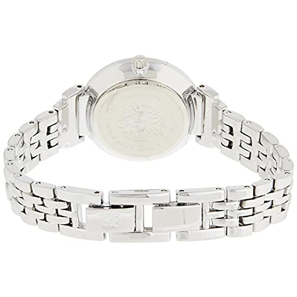 Anne Klein Women's AK/2159SVSV Silver-Tone Bracelet Watch