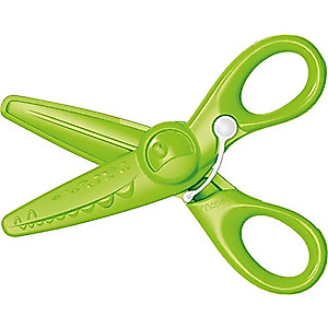 Maped KidiCut Spring-Assisted & Craft Plastic Safety Scissors, Kids, 4.75 Inch, Set of 3 (981727)
