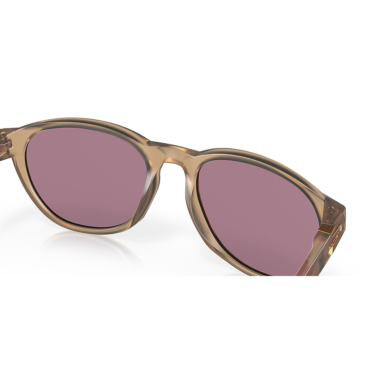 Oakley Men's OO9126 Reedmace Round Sunglasses, Matte Sepia/Prizm Jade Polarized, 54 mm