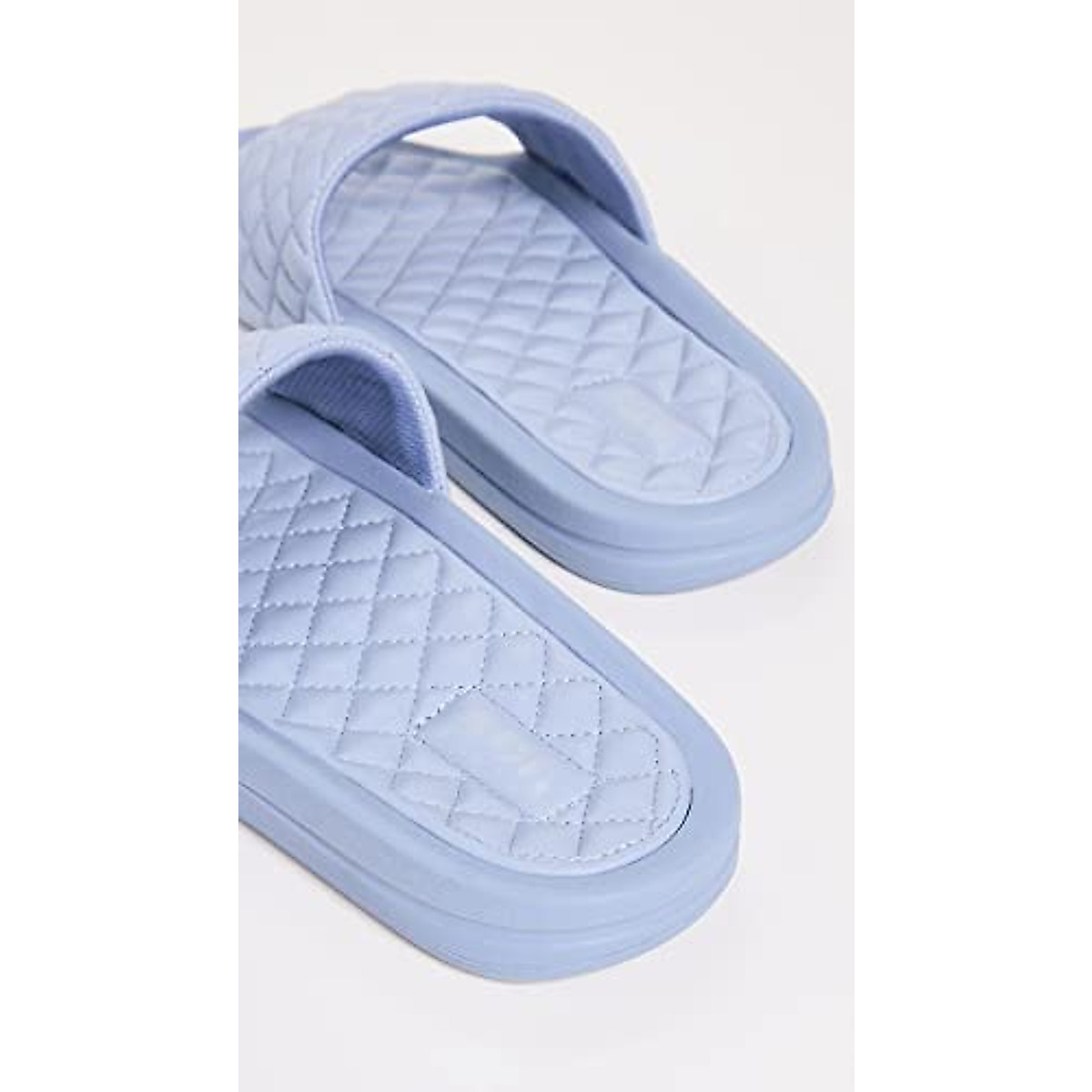 APL: Athletic Propulsion Labs Women's Lusso Slides, Frozen Grey, 9 Medium US